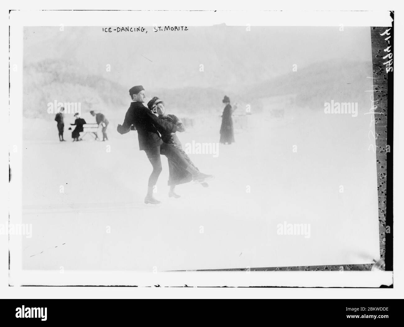 Ice-dancing, St. Moritz Stock Photo - Alamy