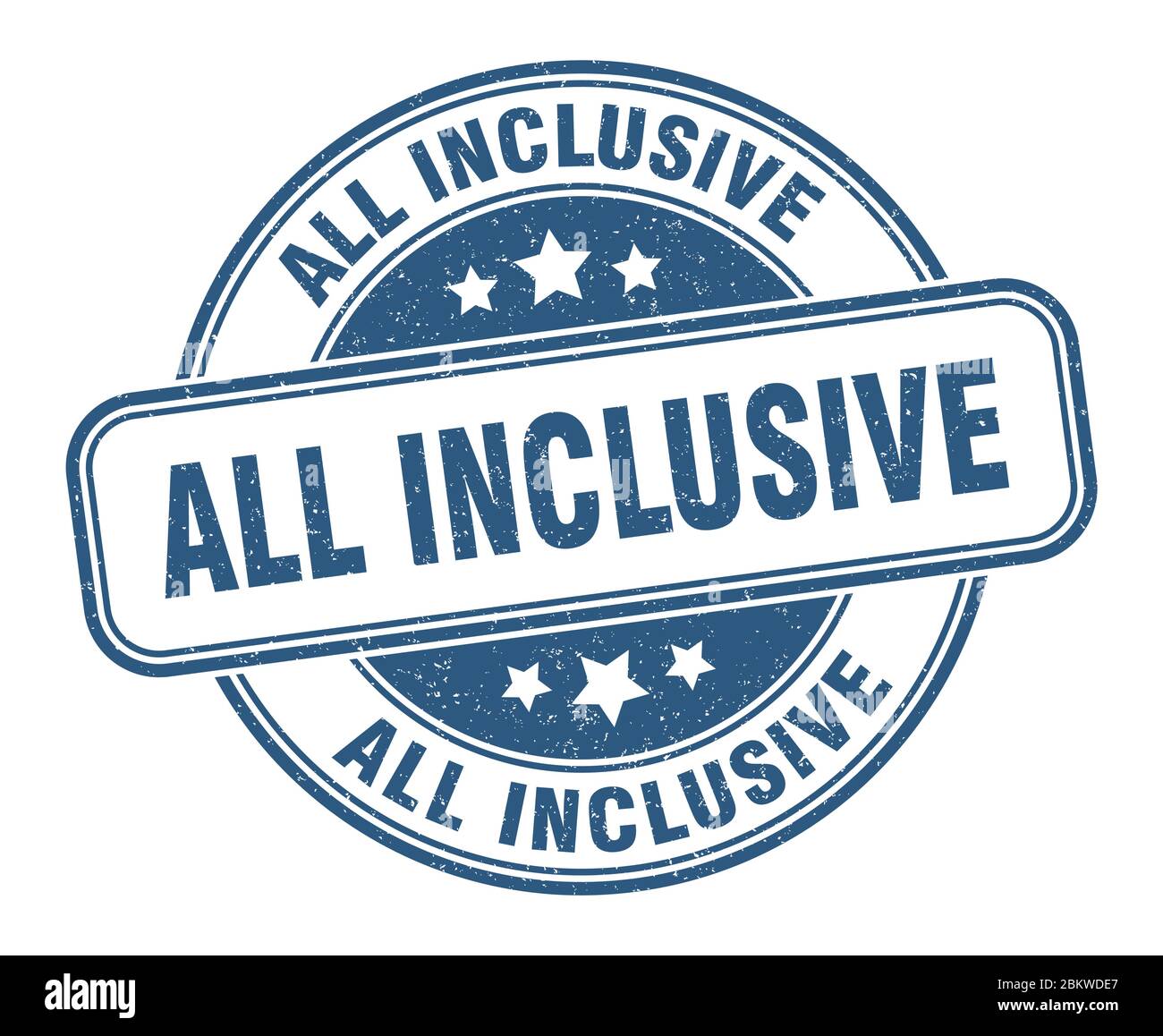 all inclusive stamp. all inclusive round grunge sign. label Stock ...