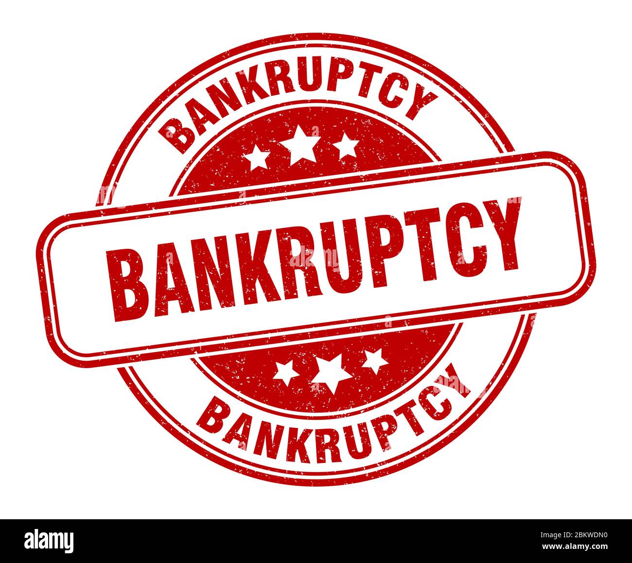 bankruptcy stamp. bankruptcy round grunge sign. label Stock Vector ...