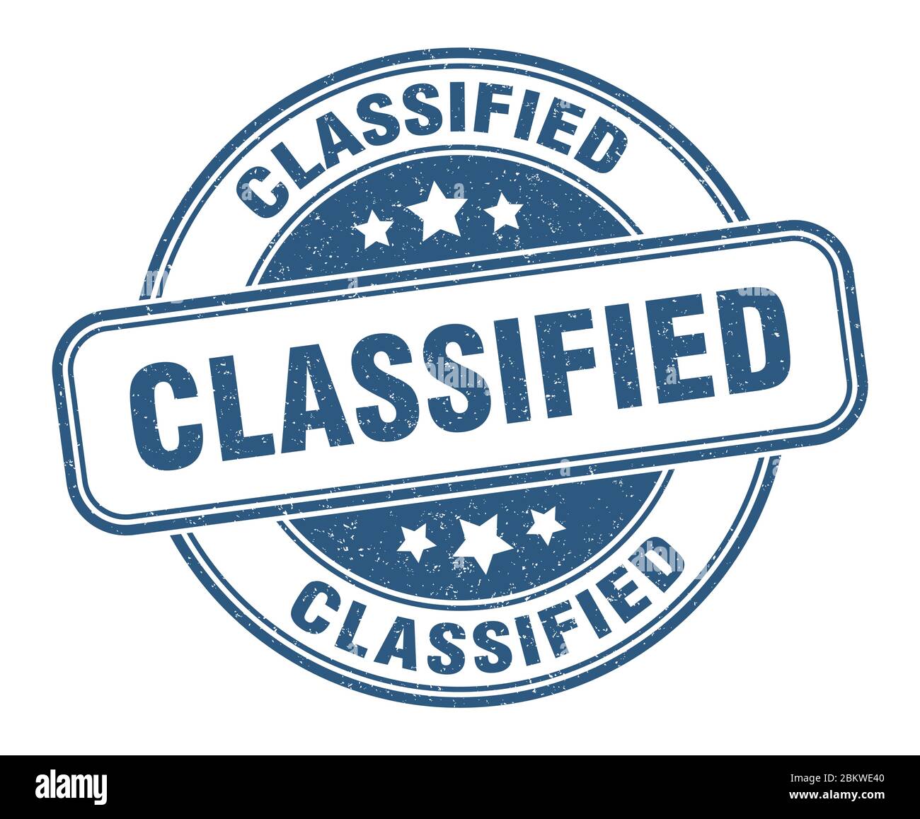 classified stamp. classified round grunge sign. label Stock Vector ...
