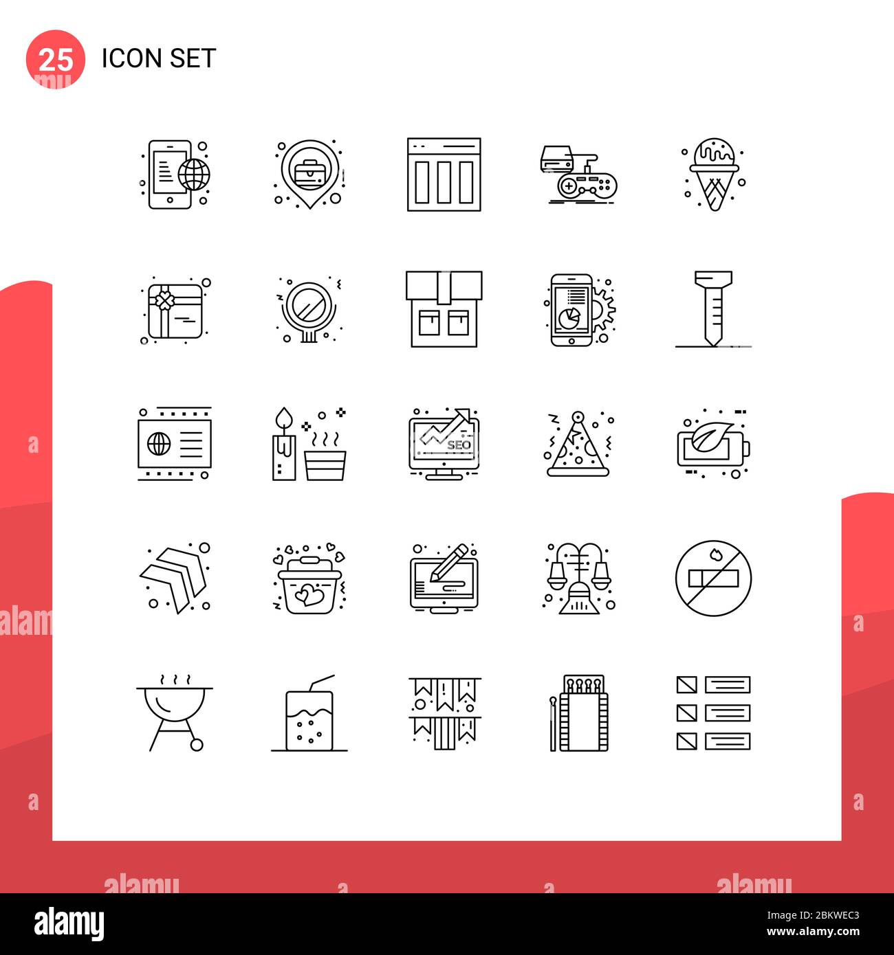 Lines of columns Stock Vector Images - Alamy