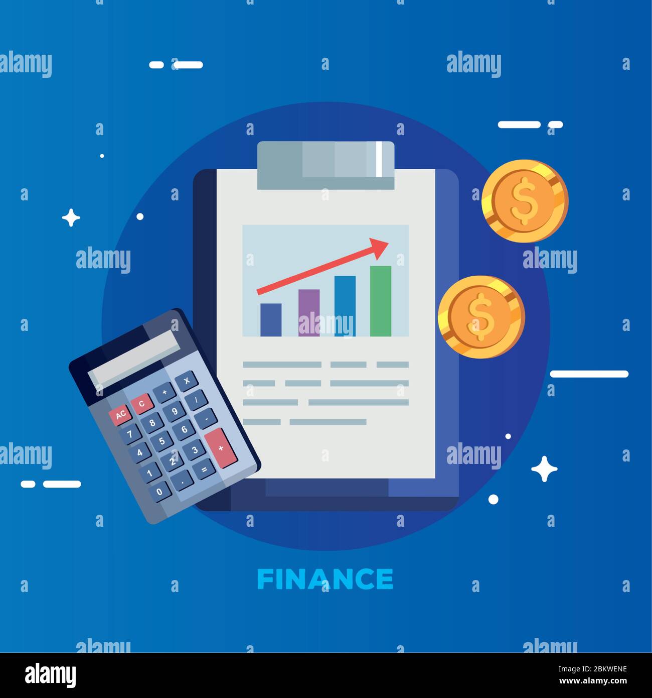 Clipboard calculator coins hi-res stock photography and images - Alamy