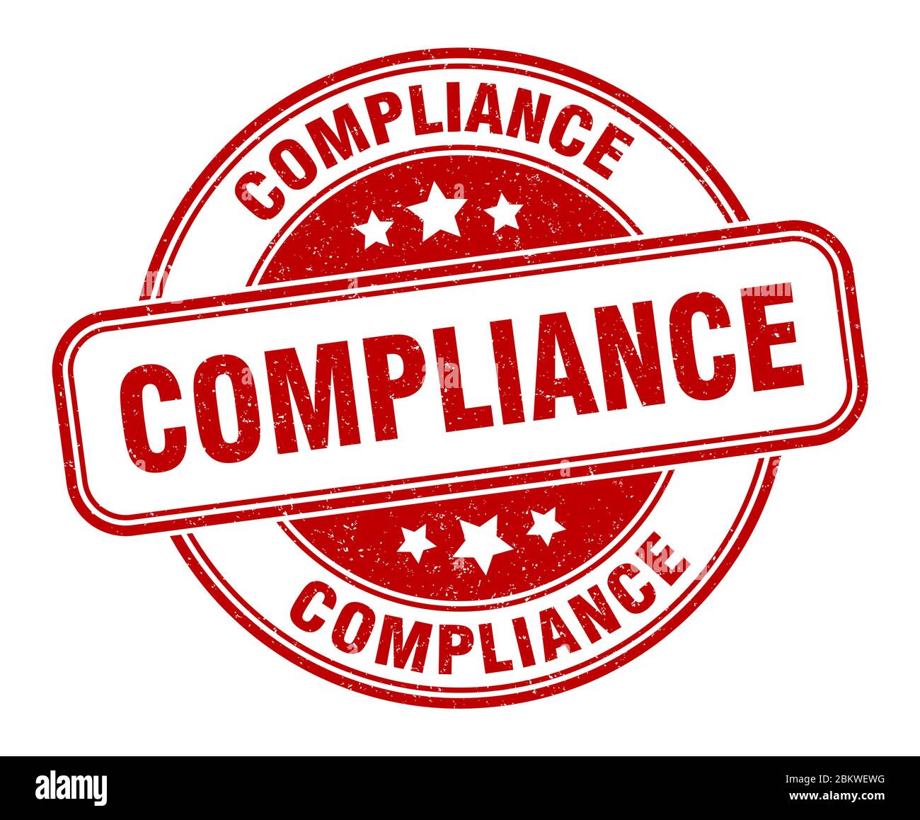 compliance stamp. compliance round grunge sign. label Stock Vector ...
