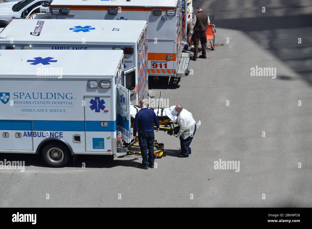 Worcester, Massachusetts, USA. 5th May, 2020. COVID 19 CORONA VIRUS ...