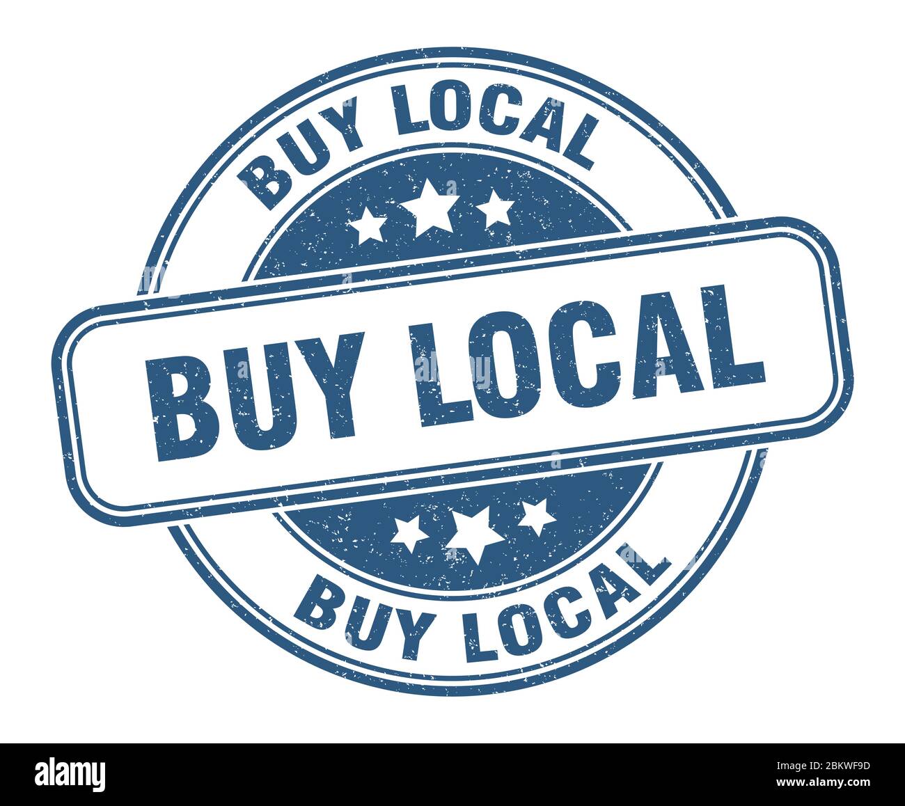 buy local stamp. buy local round grunge sign. label Stock Vector Image ...
