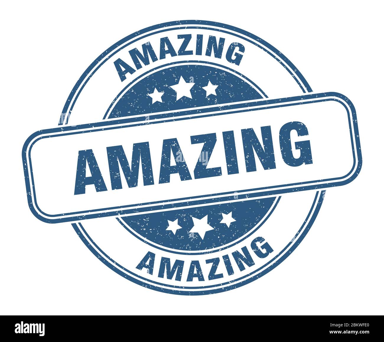 amazing stamp. amazing round grunge sign. label Stock Vector Image ...