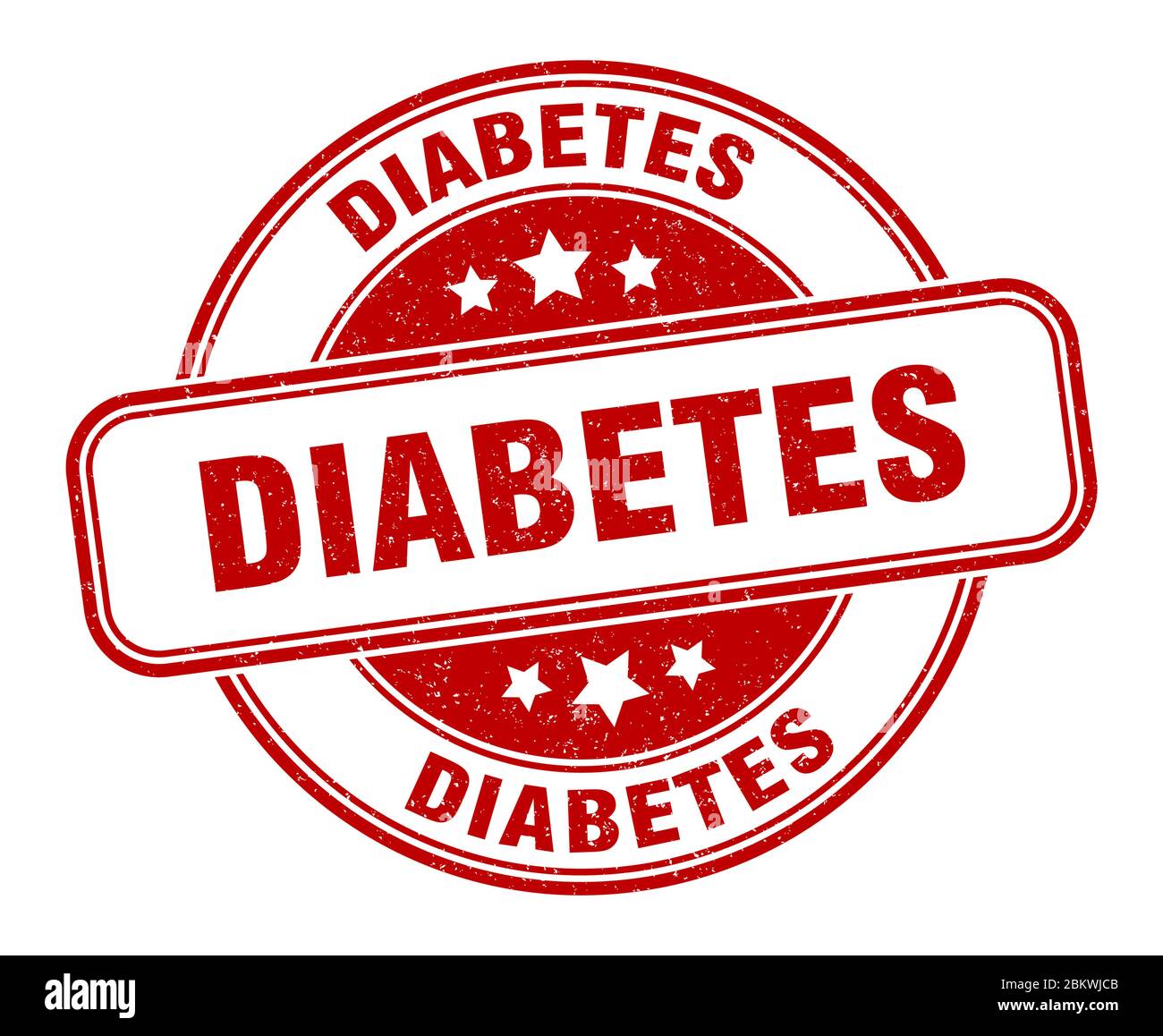 diabetes stamp. diabetes round grunge sign. label Stock Vector Image ...
