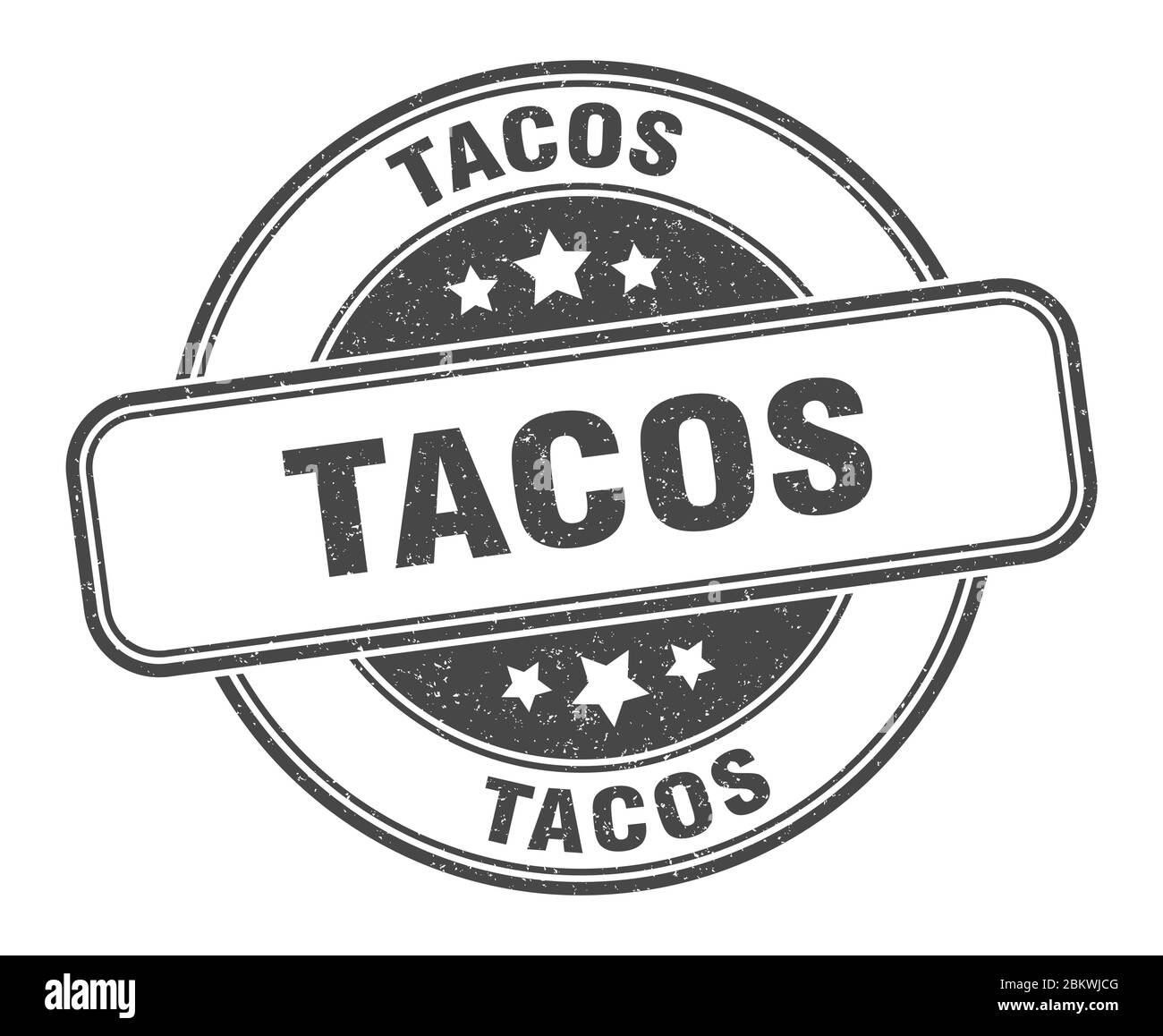 tacos stamp. tacos round grunge sign. label Stock Vector Image & Art ...