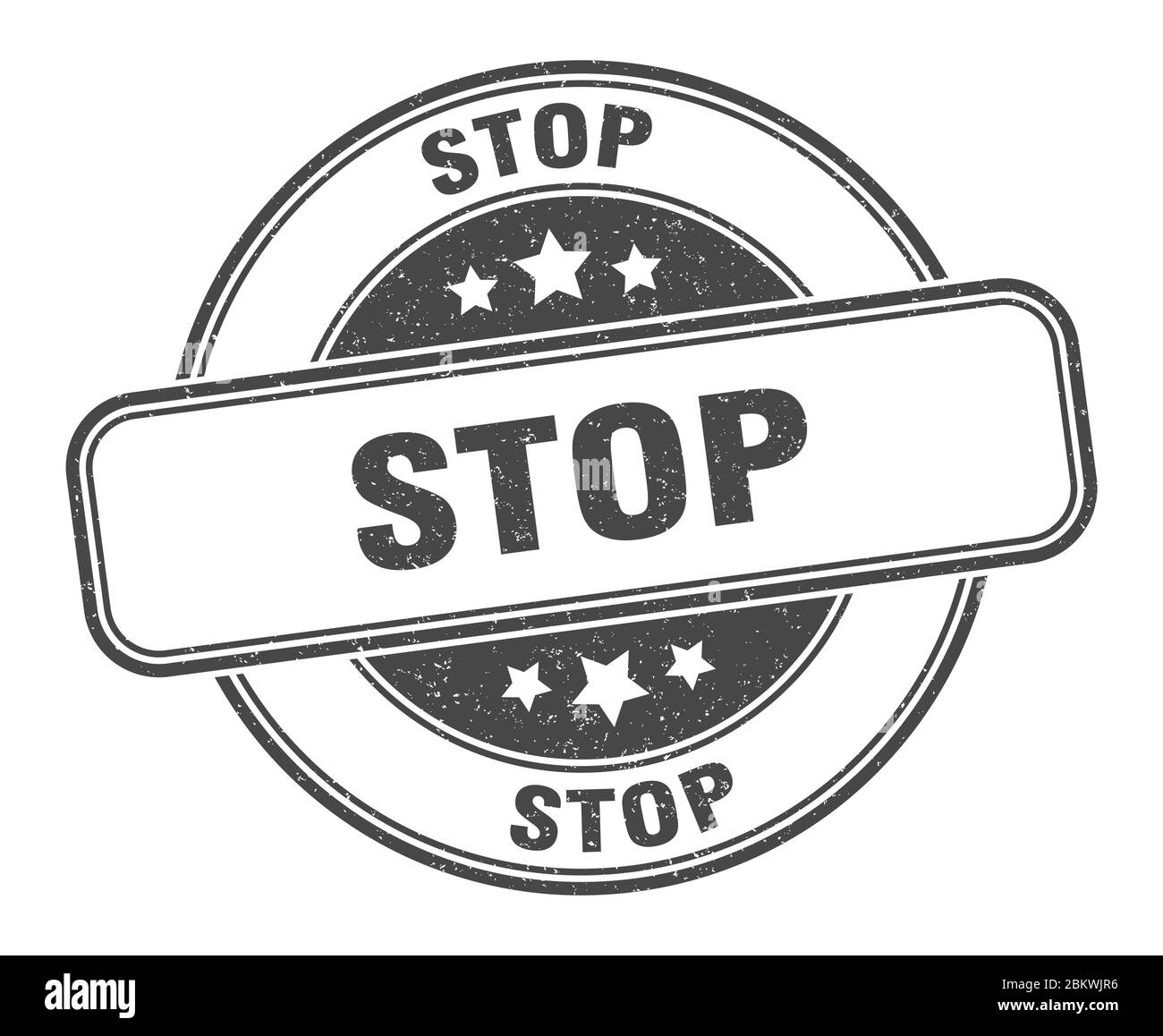 stop stamp. stop round grunge sign. label Stock Vector Image & Art - Alamy