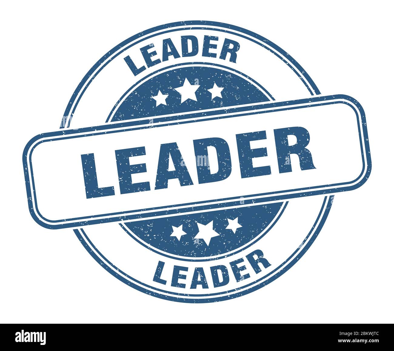 leader stamp. leader round grunge sign. label Stock Vector Image & Art ...
