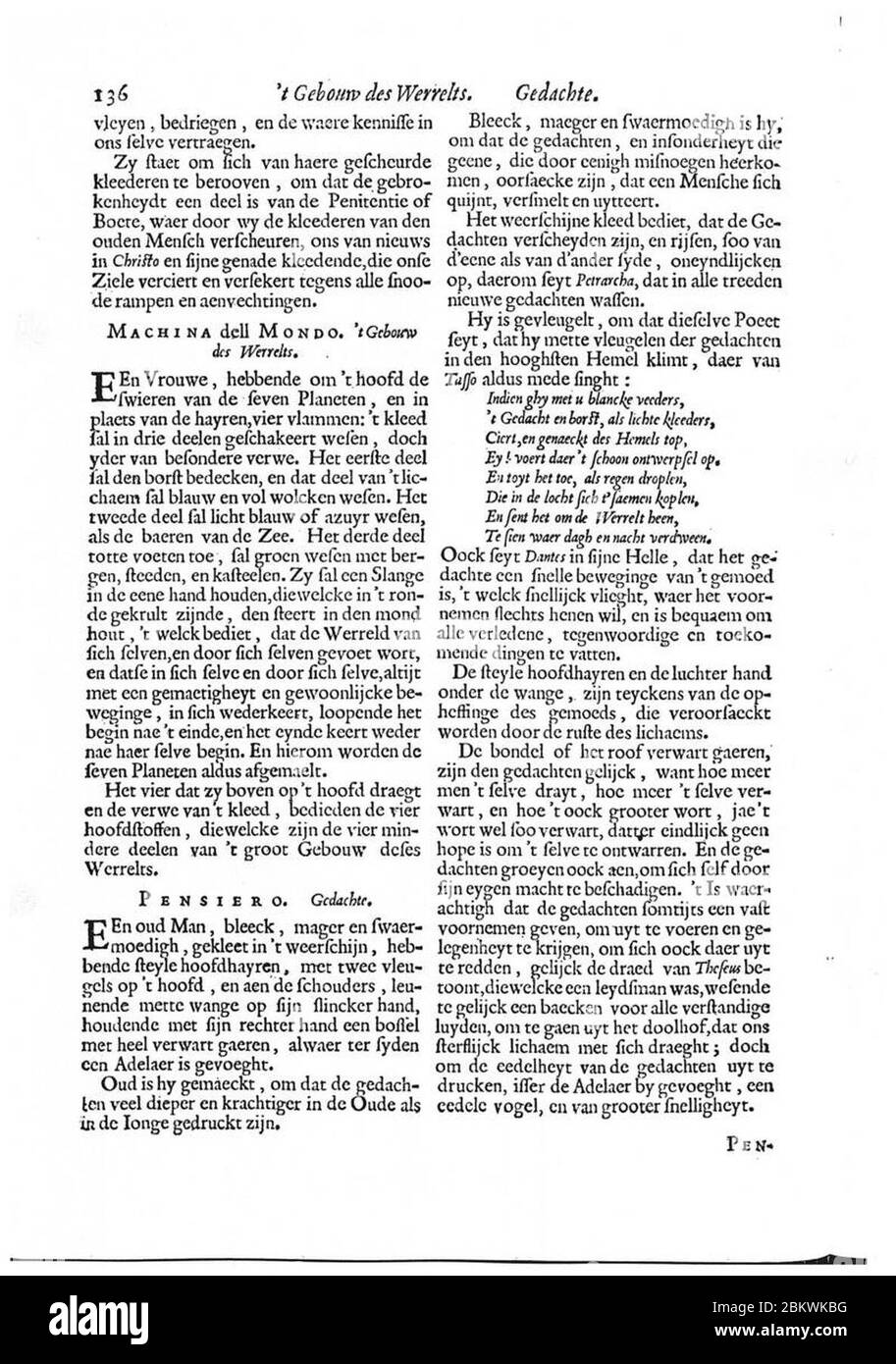 Iconologia by Cesare Ripa (1644) p 136 Stock Photo - Alamy