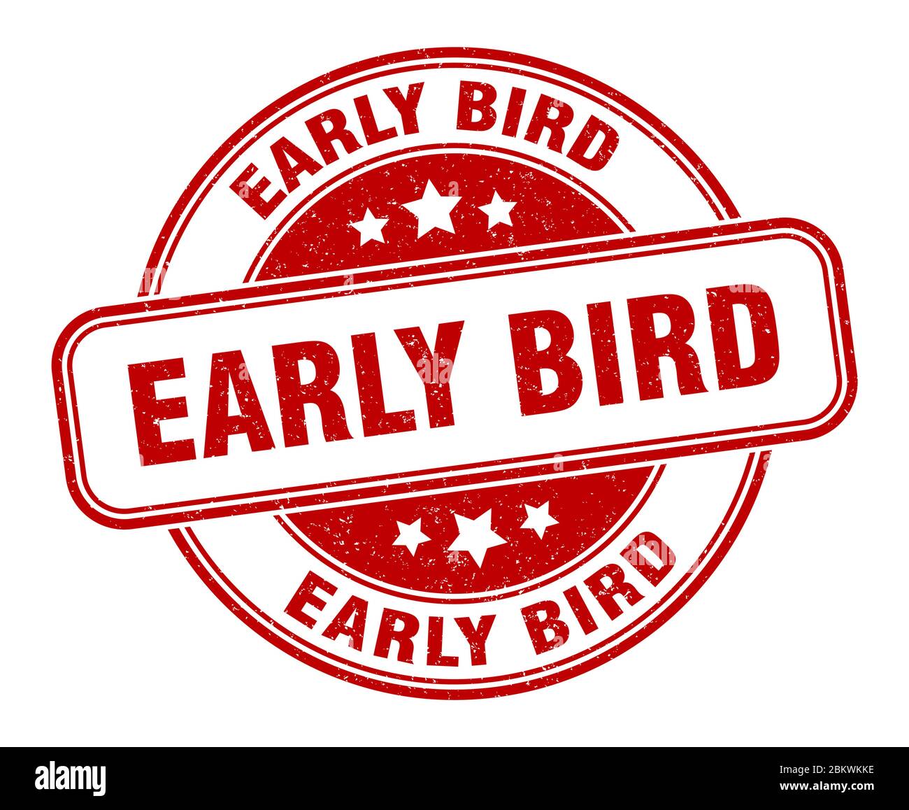 early bird stamp. early bird round grunge sign. label Stock Vector ...