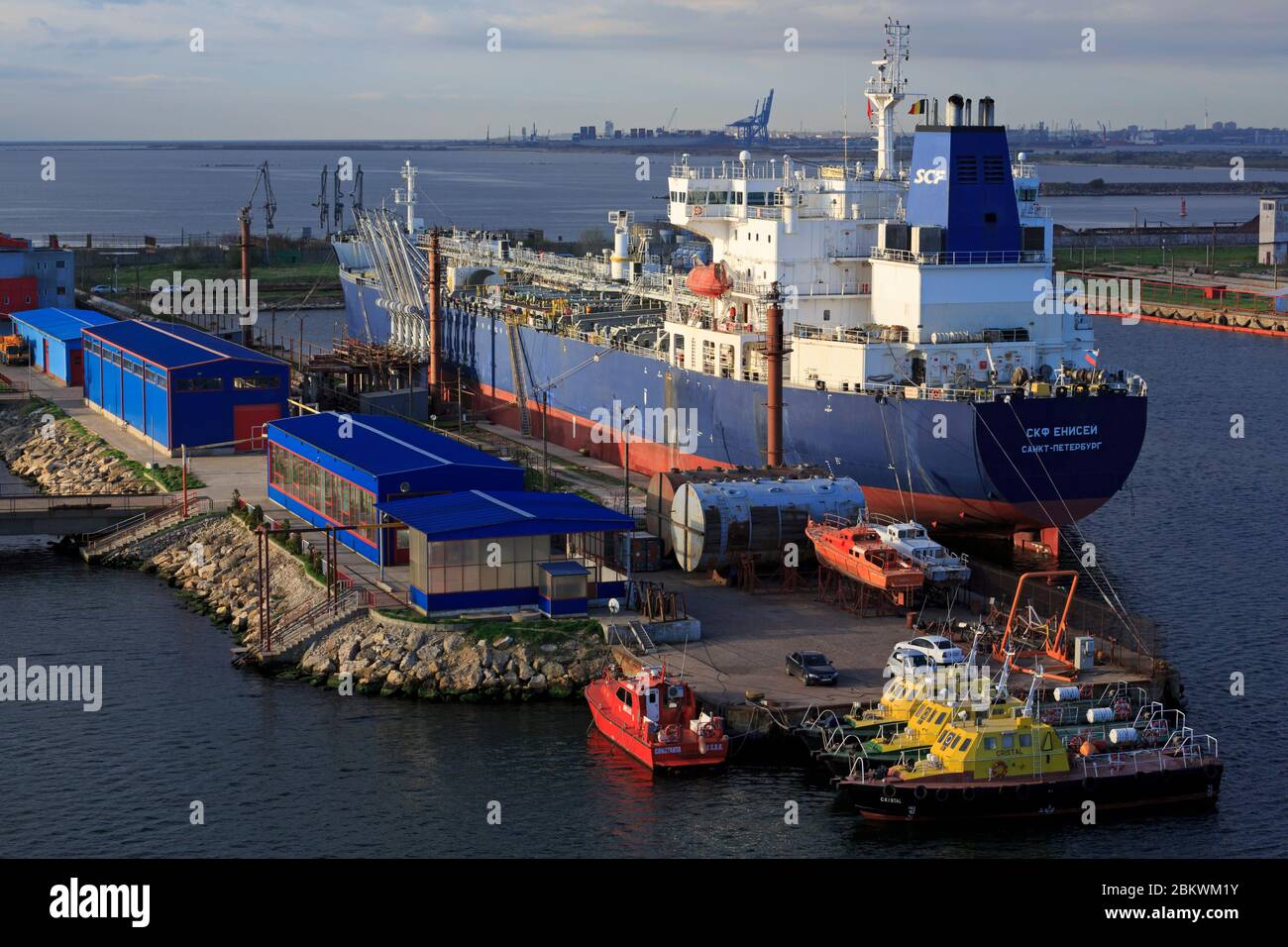 Port of Constanta, Dobruja Region, Romania Stock Photo - Alamy