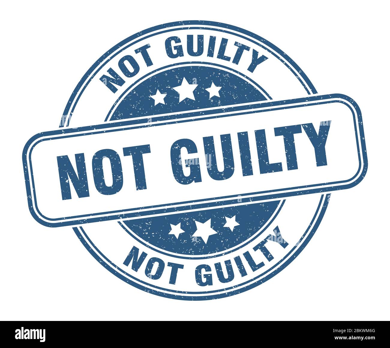 Not guilty stamp Stock Vector Images - Alamy