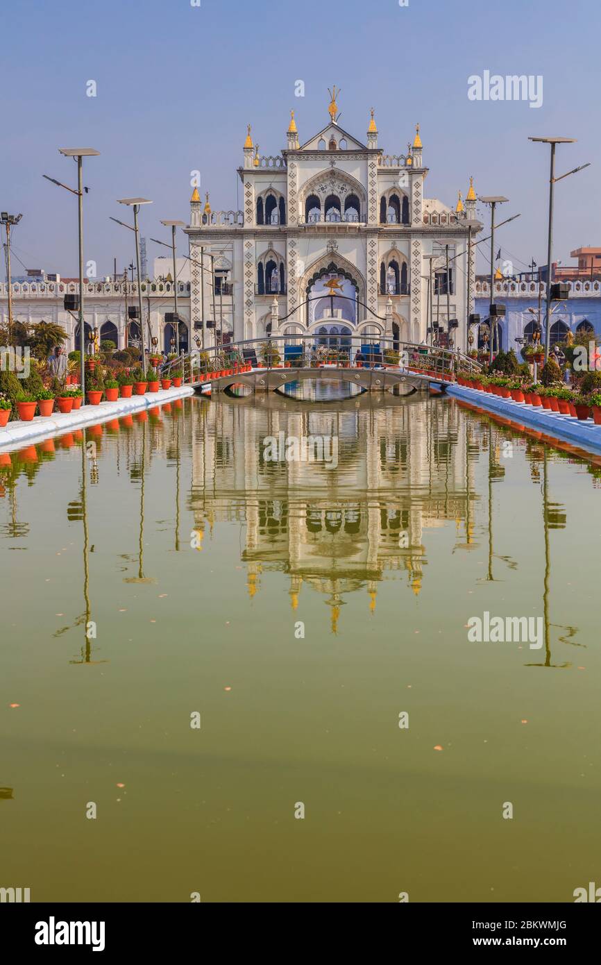 Main gate, Chota Imambara, Lucknow, Uttar Pradesh, India Stock Photo ...