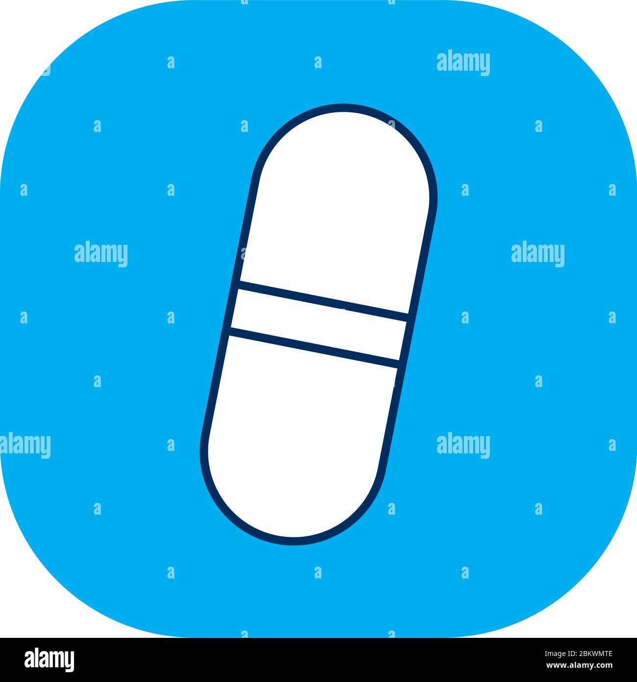 capsule drug isolated style icon Stock Vector Image & Art - Alamy