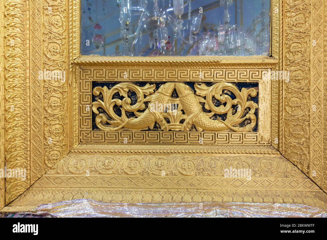 Chota Imambara interior, Lucknow, Uttar Pradesh, India Stock Photo - Alamy