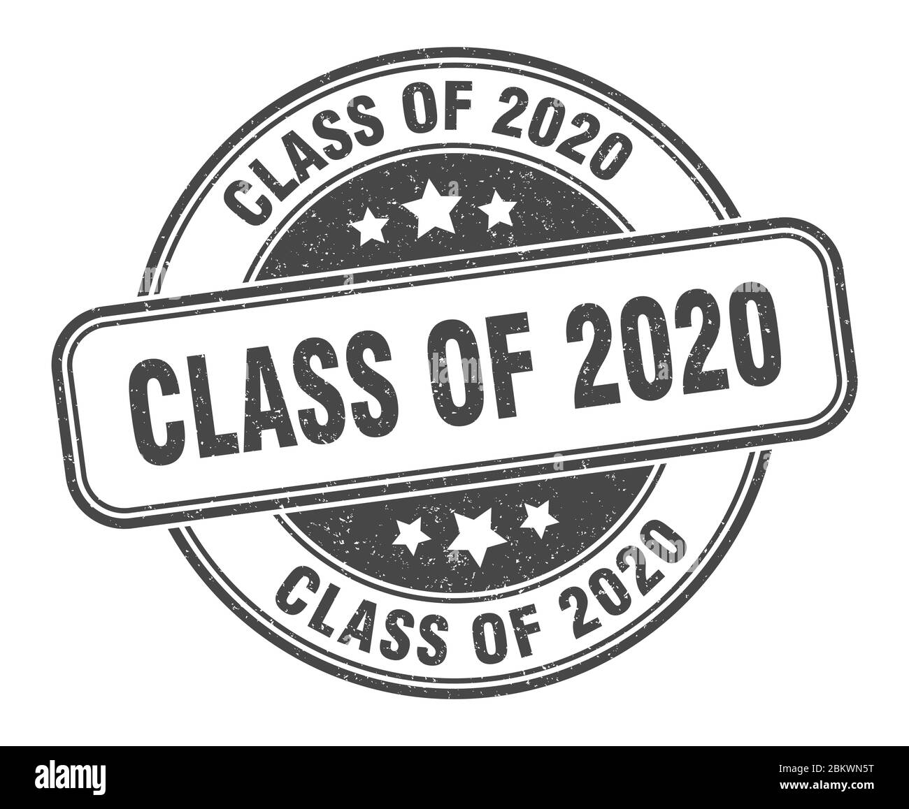 Class of 2020 stamp Black and White Stock Photos & Images - Alamy