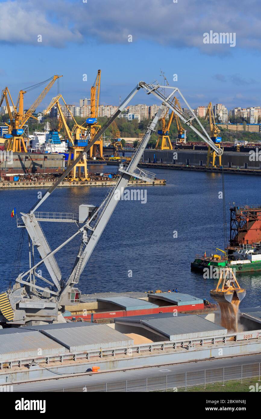 Port of Constanta, Dobruja Region, Romania Stock Photo - Alamy