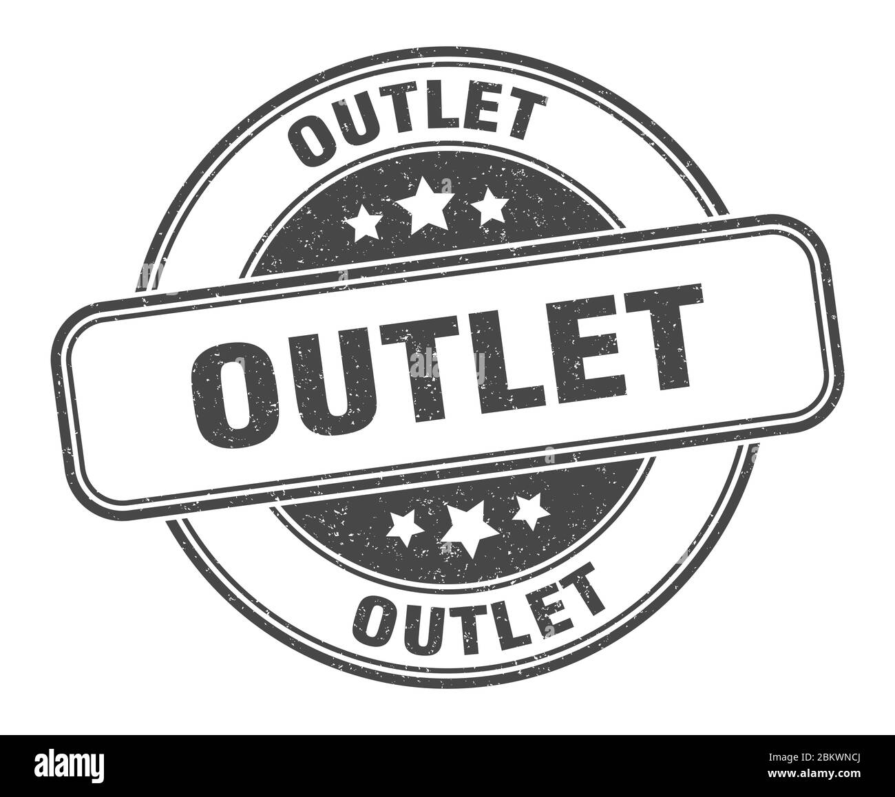 Outlet stamp Black and White Stock Photos & Images - Alamy