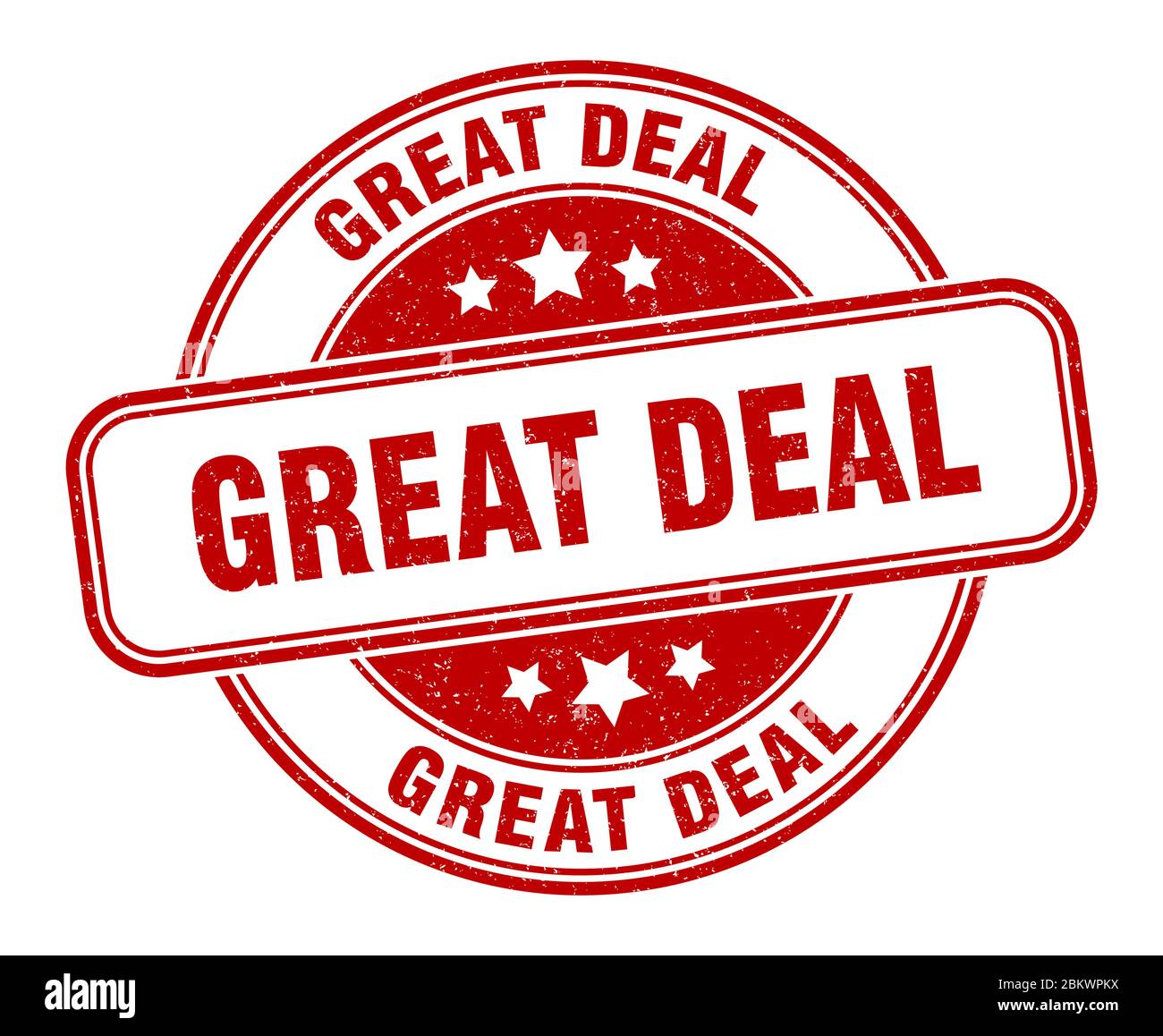 great deal stamp. great deal round grunge sign. label Stock Vector ...