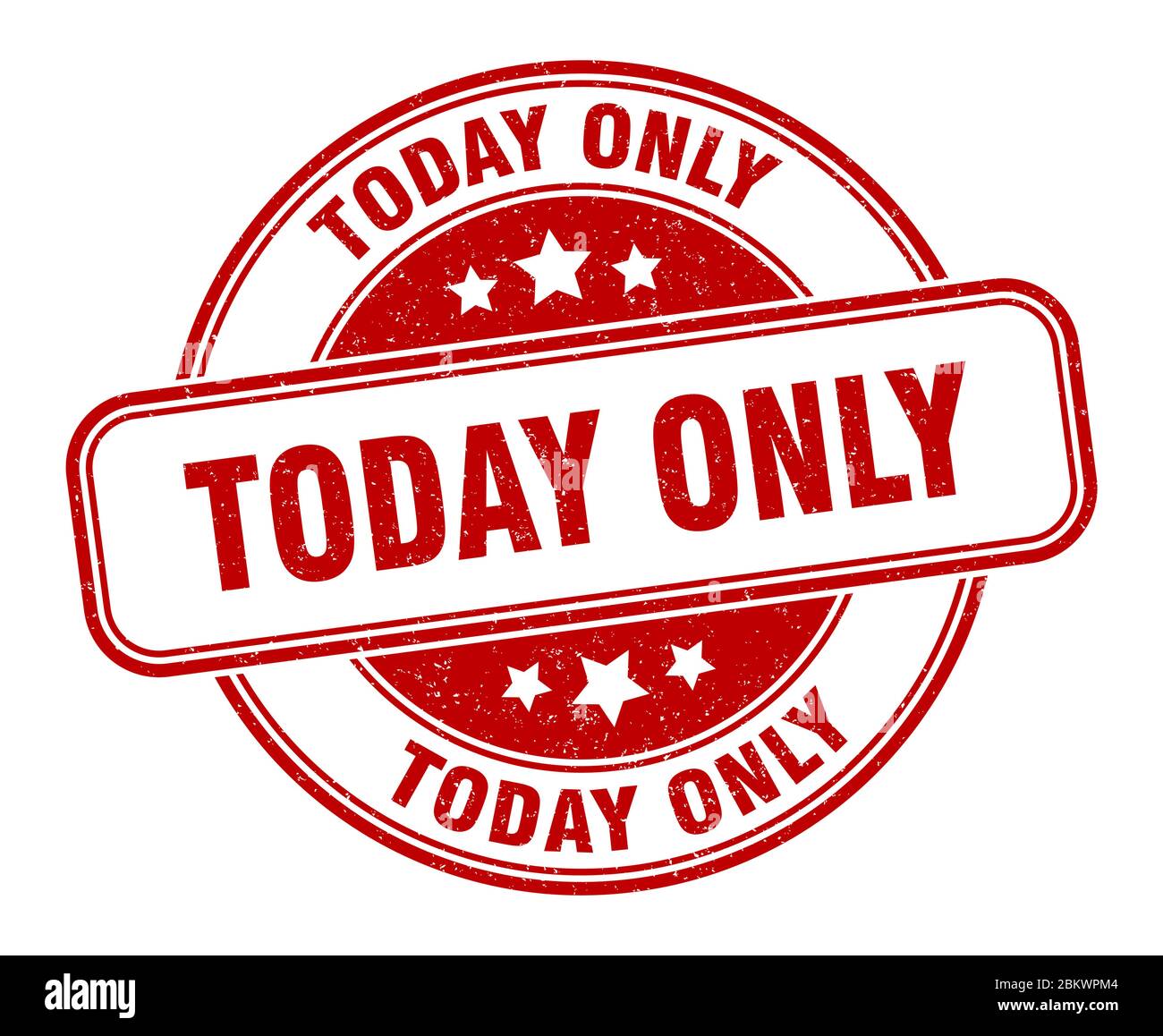 today only stamp. today only round grunge sign. label Stock Vector ...