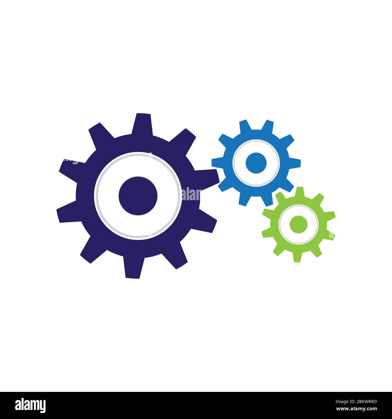 Gear Template vector icon illustration design Stock Vector Image & Art ...