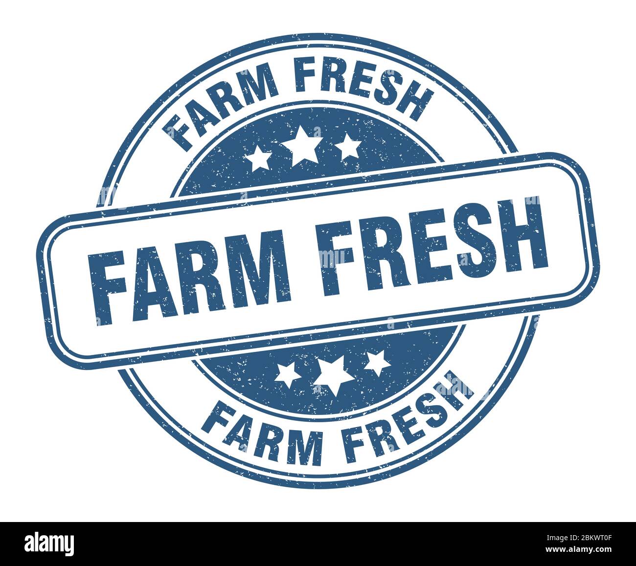 farm fresh stamp. farm fresh round grunge sign. label Stock Vector ...