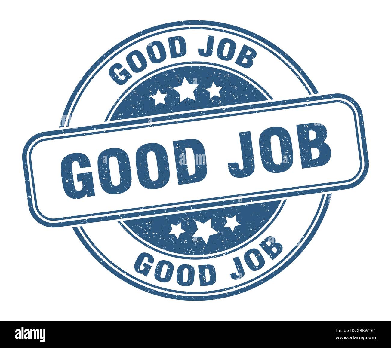 good job stamp. good job round grunge sign. label Stock Vector Image ...