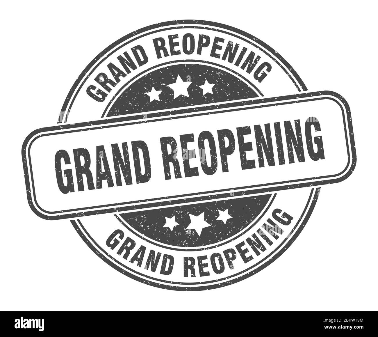 grand reopening stamp. grand reopening round grunge sign. label Stock ...