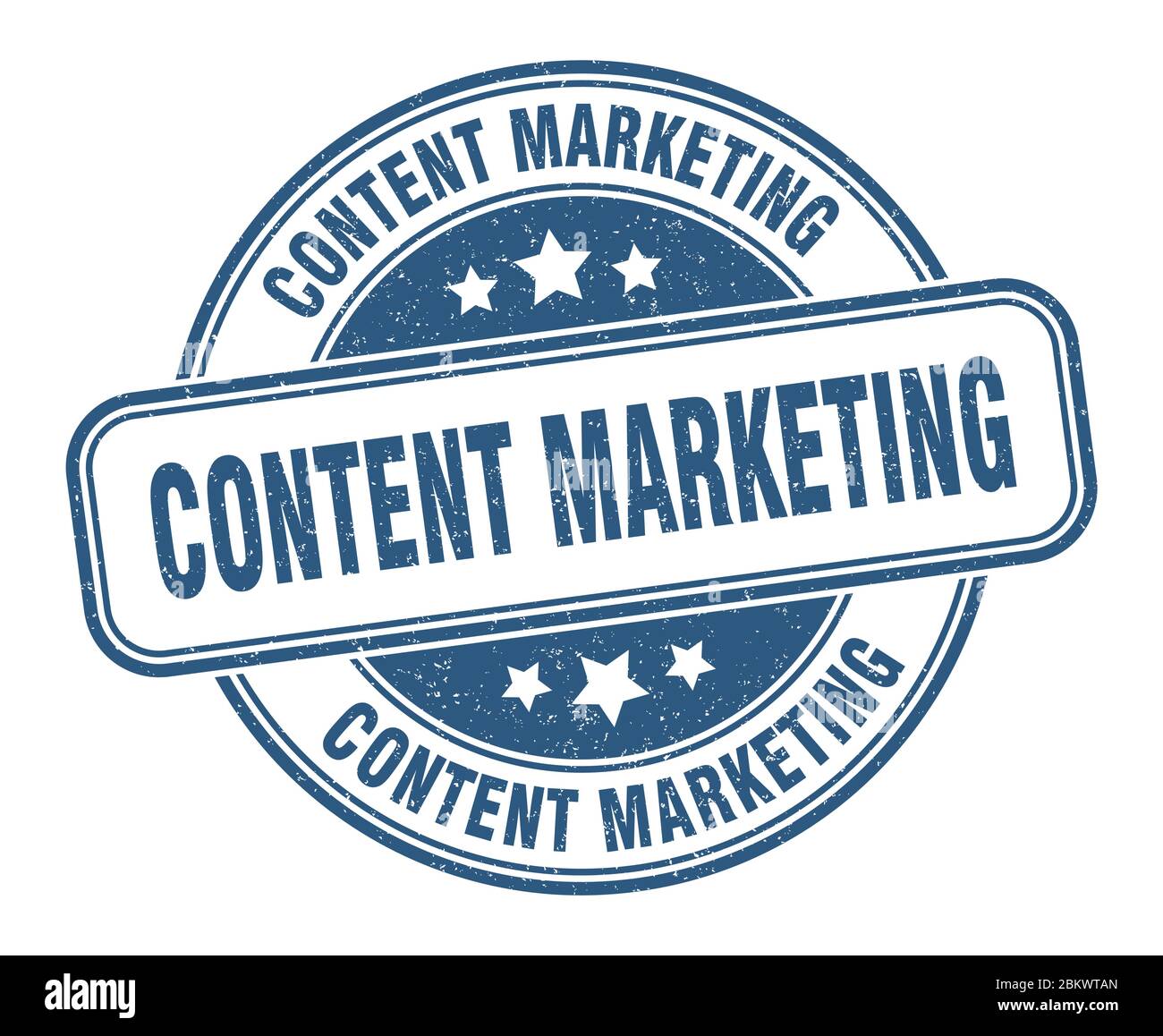 content marketing stamp. content marketing round grunge sign. label ...
