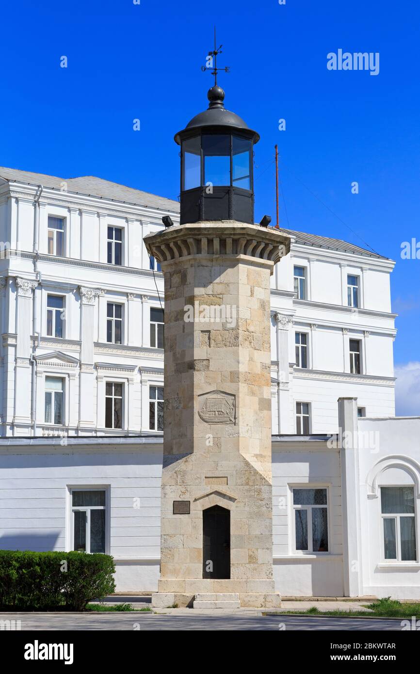 Genoese Lighthouse, Constanta, Dobruja Region, Romania Stock Photo - Alamy