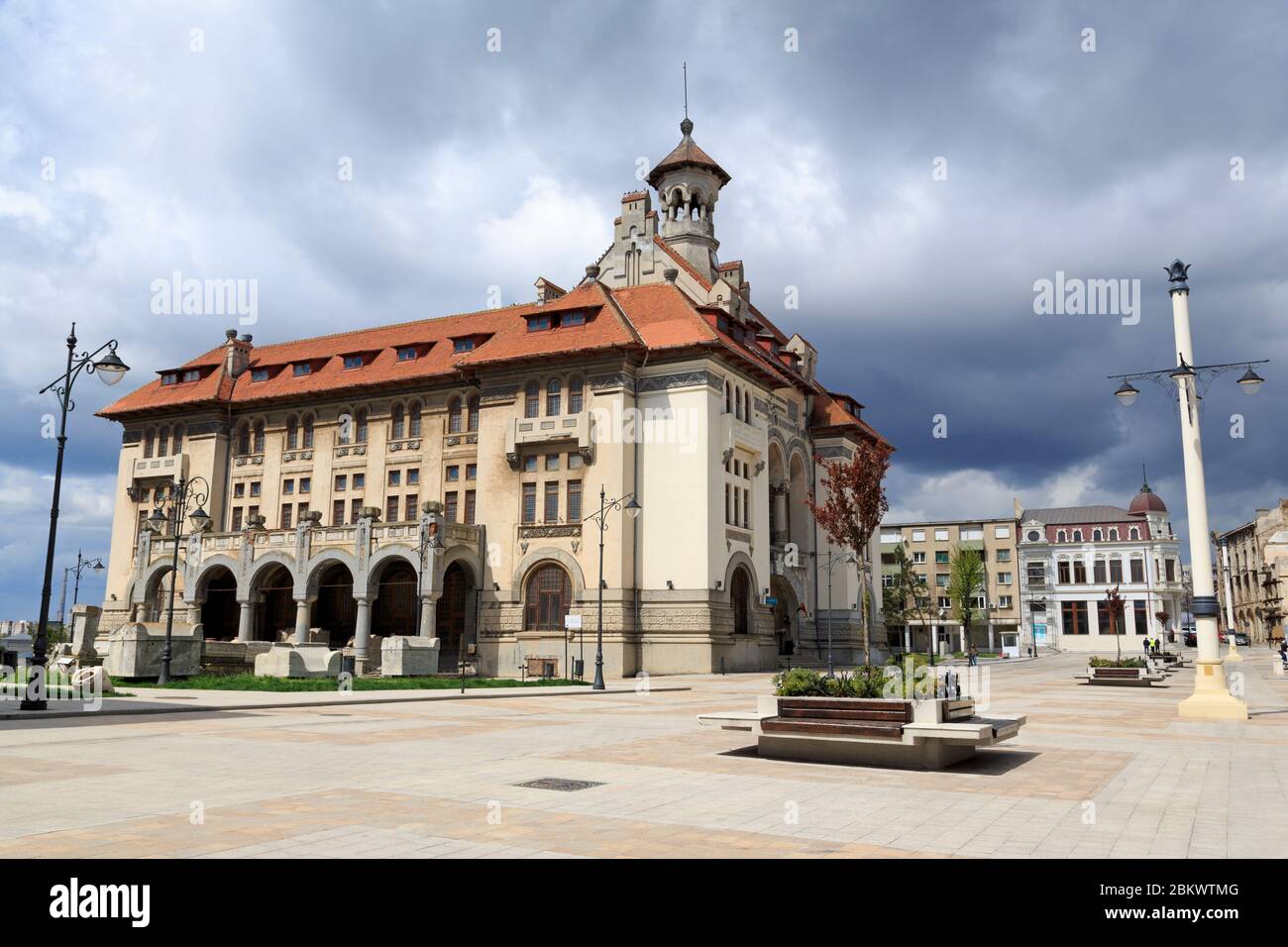 Archaeology Museum, Constanta, Dobruja Region, Romania Stock Photo - Alamy