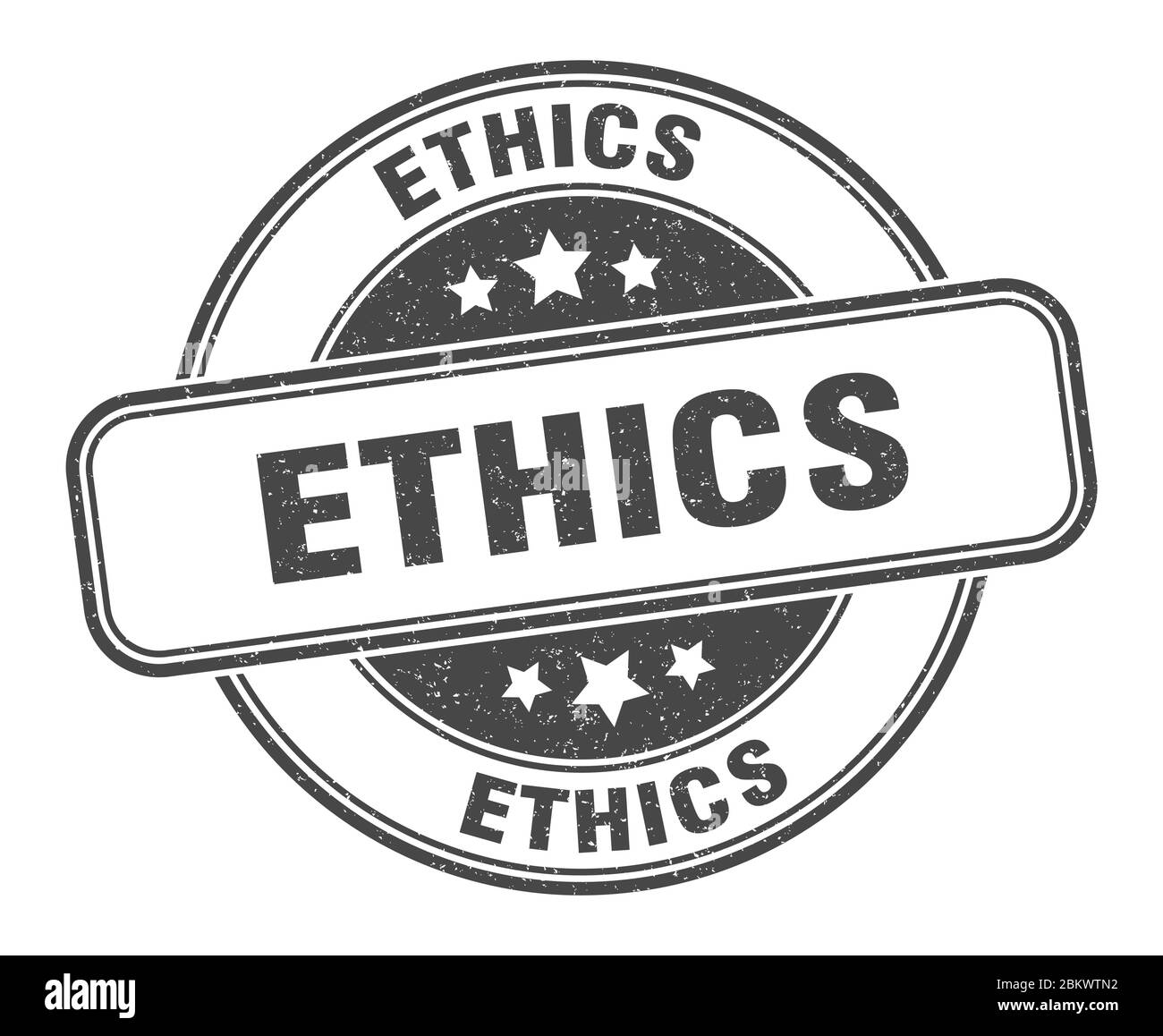 ethics stamp. ethics round grunge sign. label Stock Vector Image & Art ...