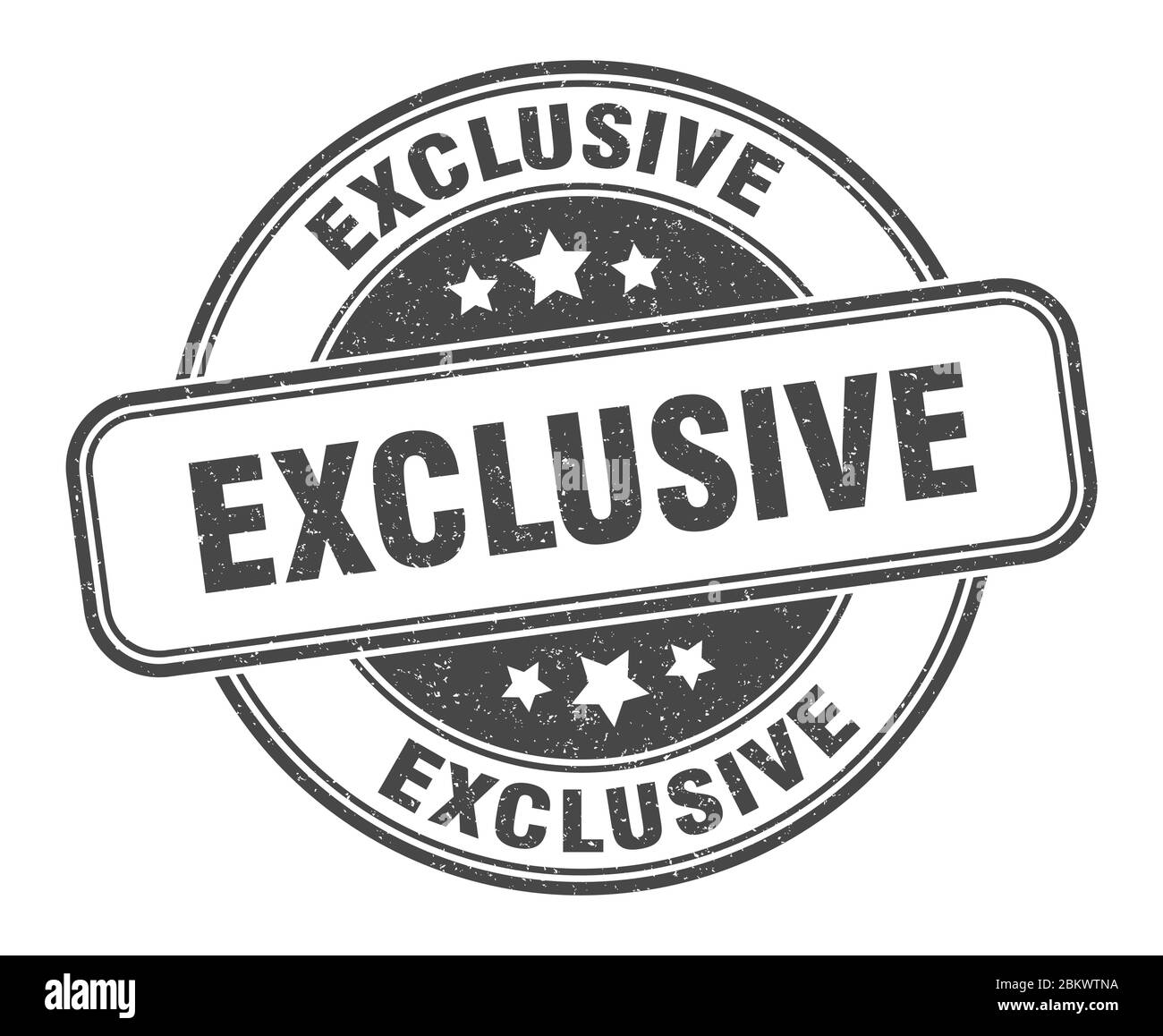 exclusive stamp. exclusive round grunge sign. label Stock Vector Image ...