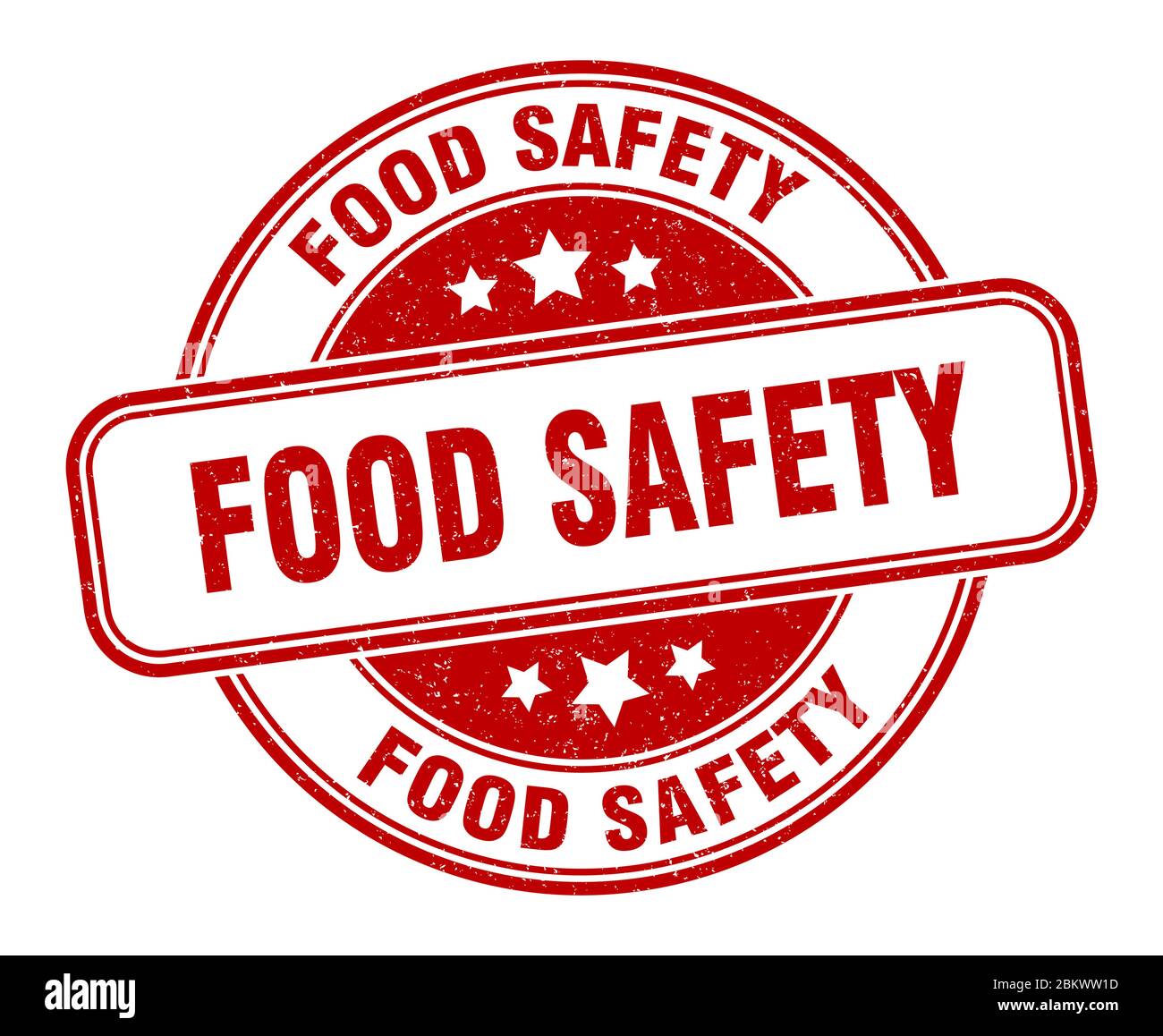 food safety stamp. food safety round grunge sign. label Stock Vector ...