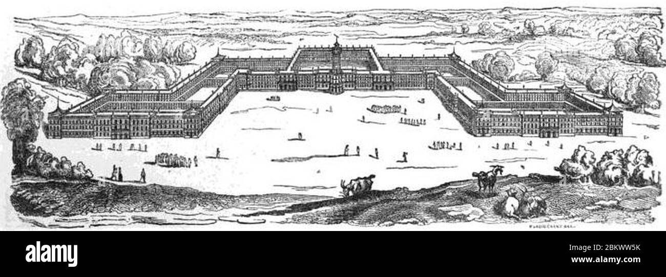 Idée d'un phalanstère Stock Photo - Alamy