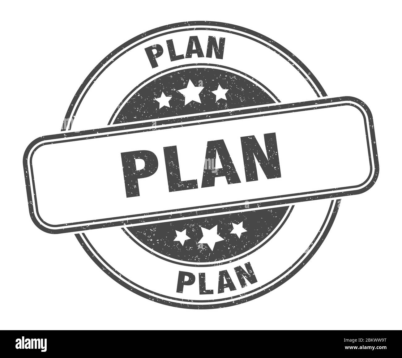 plan stamp. plan round grunge sign. label Stock Vector Image & Art - Alamy