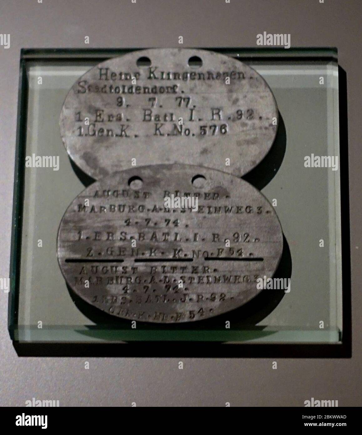 Soldiers identification hi-res stock photography and images - Alamy