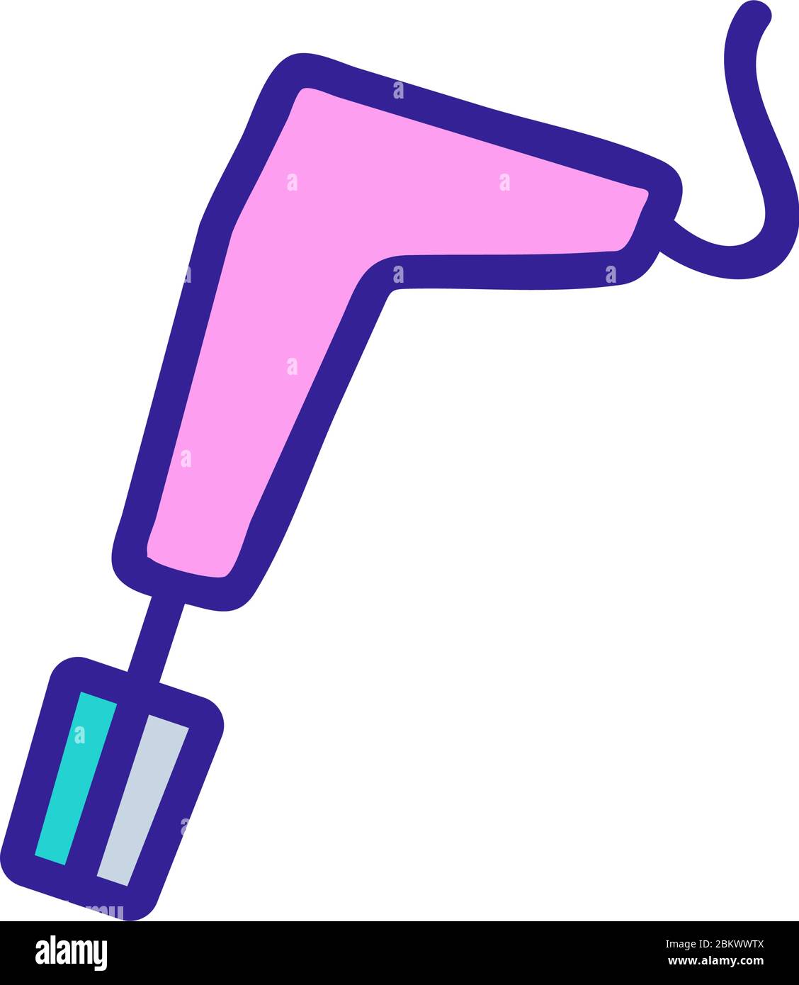 hand mixer icon vector outline illustration Stock Vector Image & Art ...