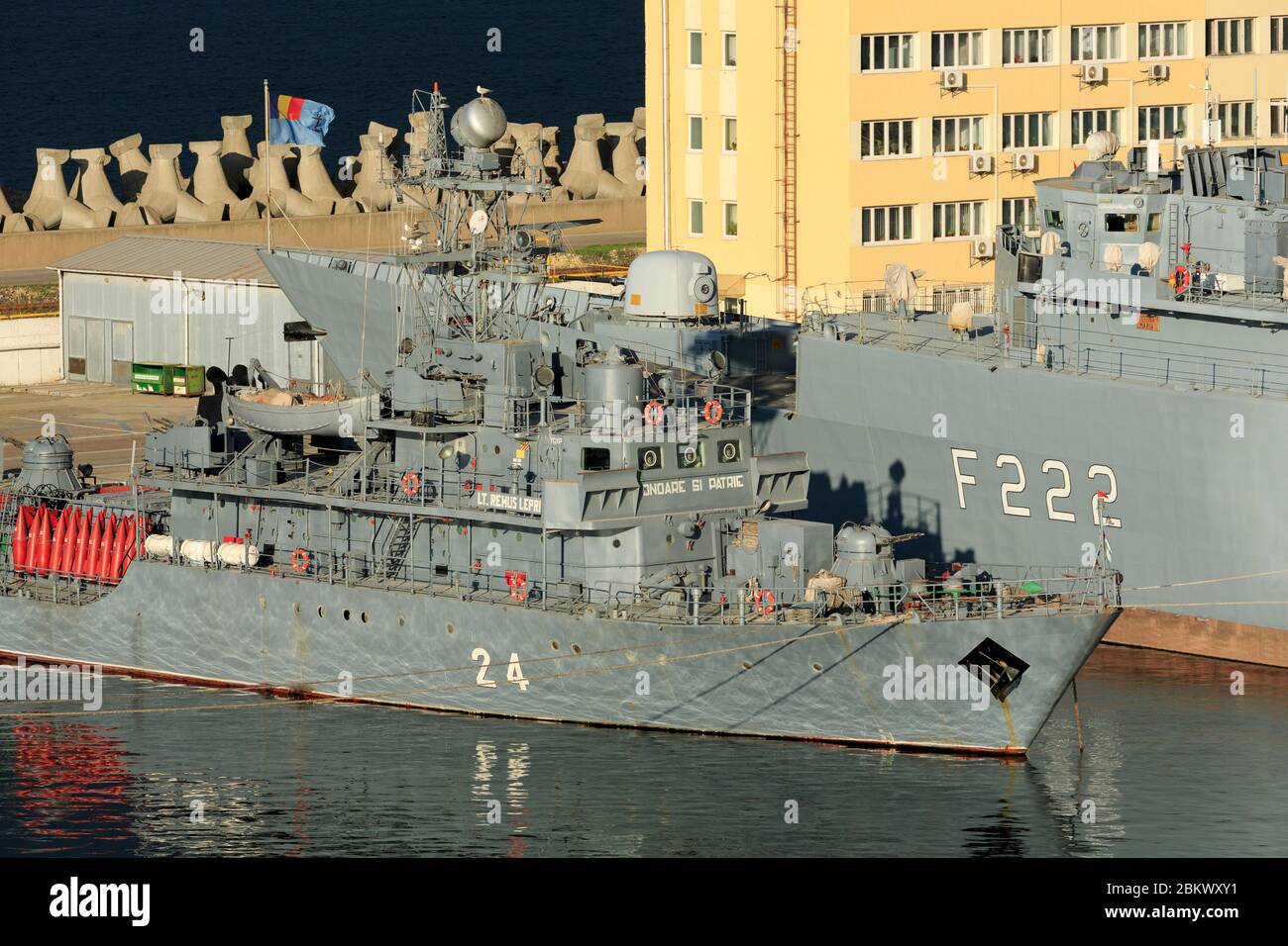 Romanian Navy, Constanta, Dobruja Region, Romania Stock Photo - Alamy