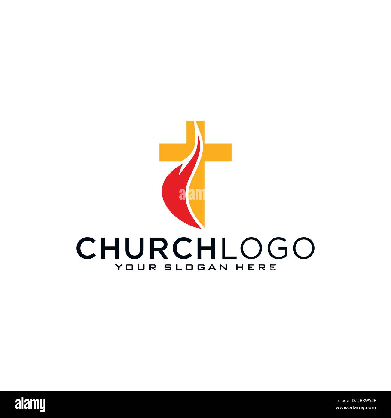 Jesus religious symbols fire Cut Out Stock Images & Pictures - Alamy