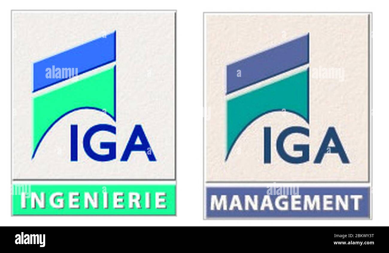 IGA MAN ING Stock Photo - Alamy
