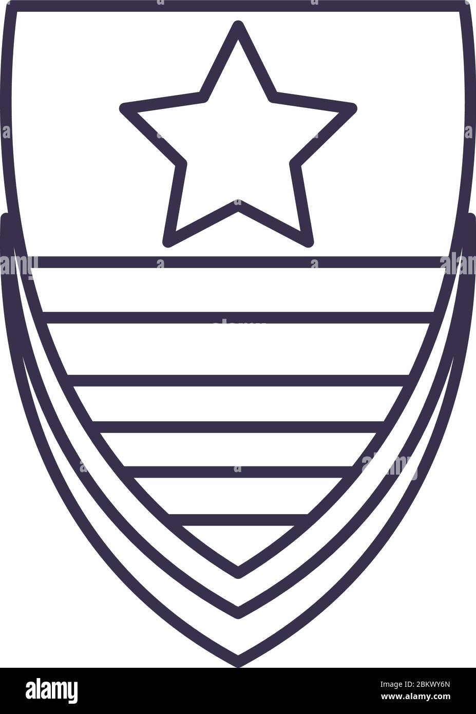 Usa flag shield line style icon design, United states independence day ... Usa flag shield line style icon design, United states independence day ...