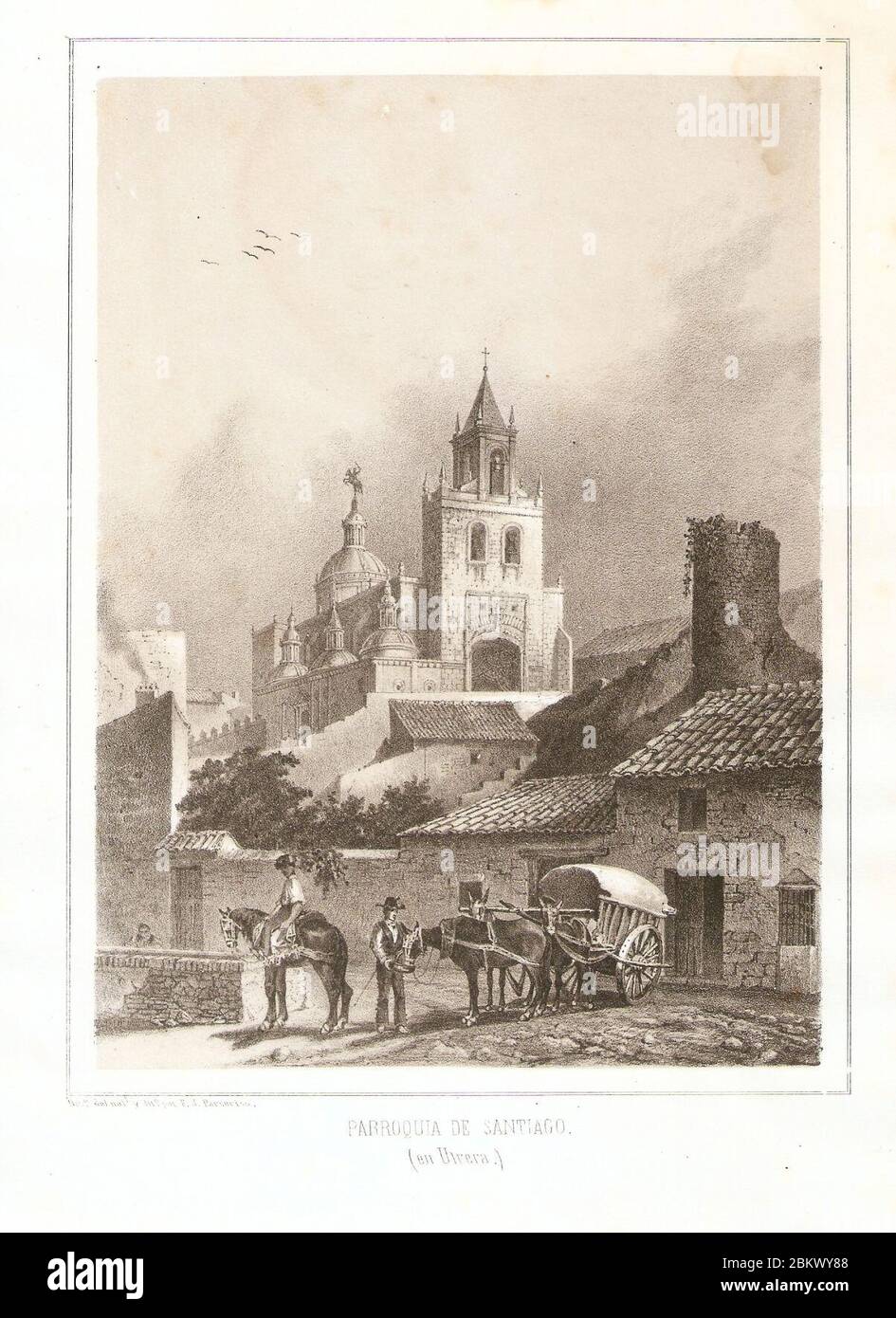 Utrera iglesia de santiago hi-res stock photography and images - Alamy