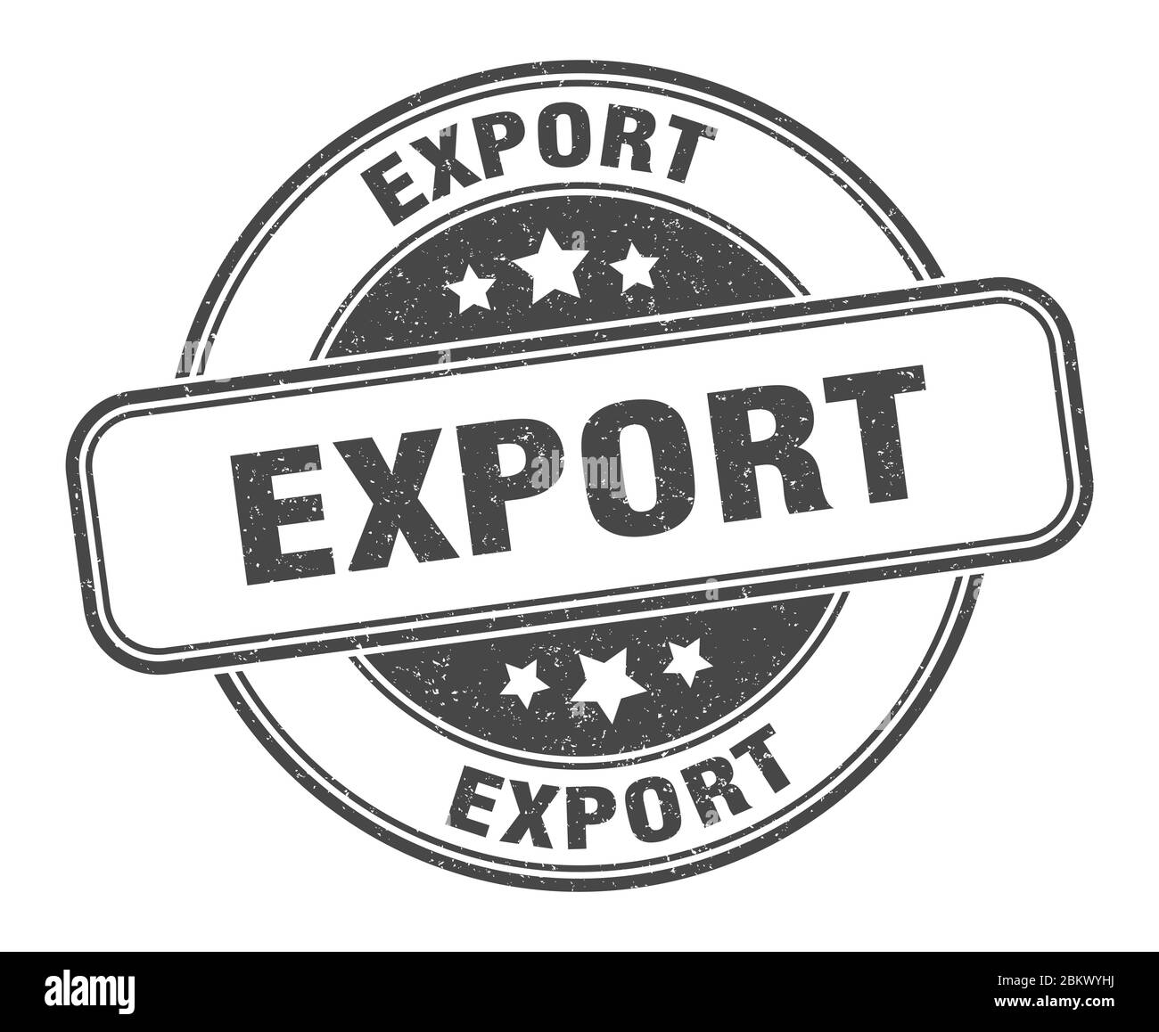 export stamp. export round grunge sign. label Stock Vector Image & Art ...