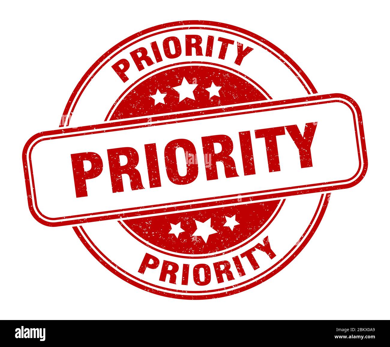 priority stamp. priority round grunge sign. label Stock Vector Image ...