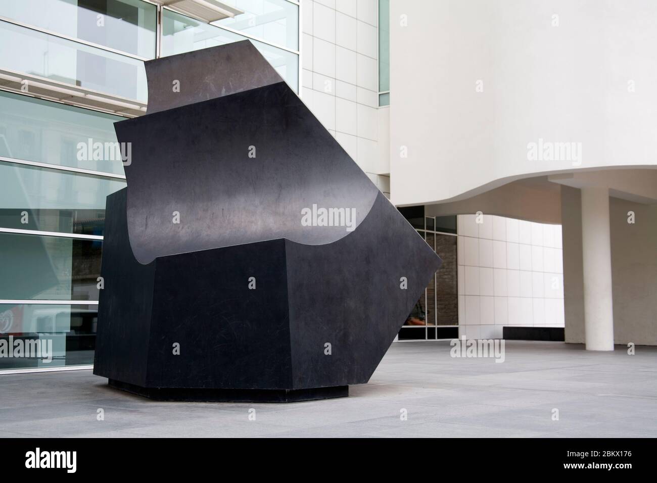 Museum of Contemporary Art, El Raval district, City of Barcelona, Spain ...