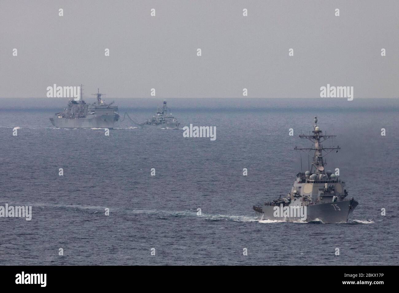 Royal navy frigate f78 hi-res stock photography and images - Alamy