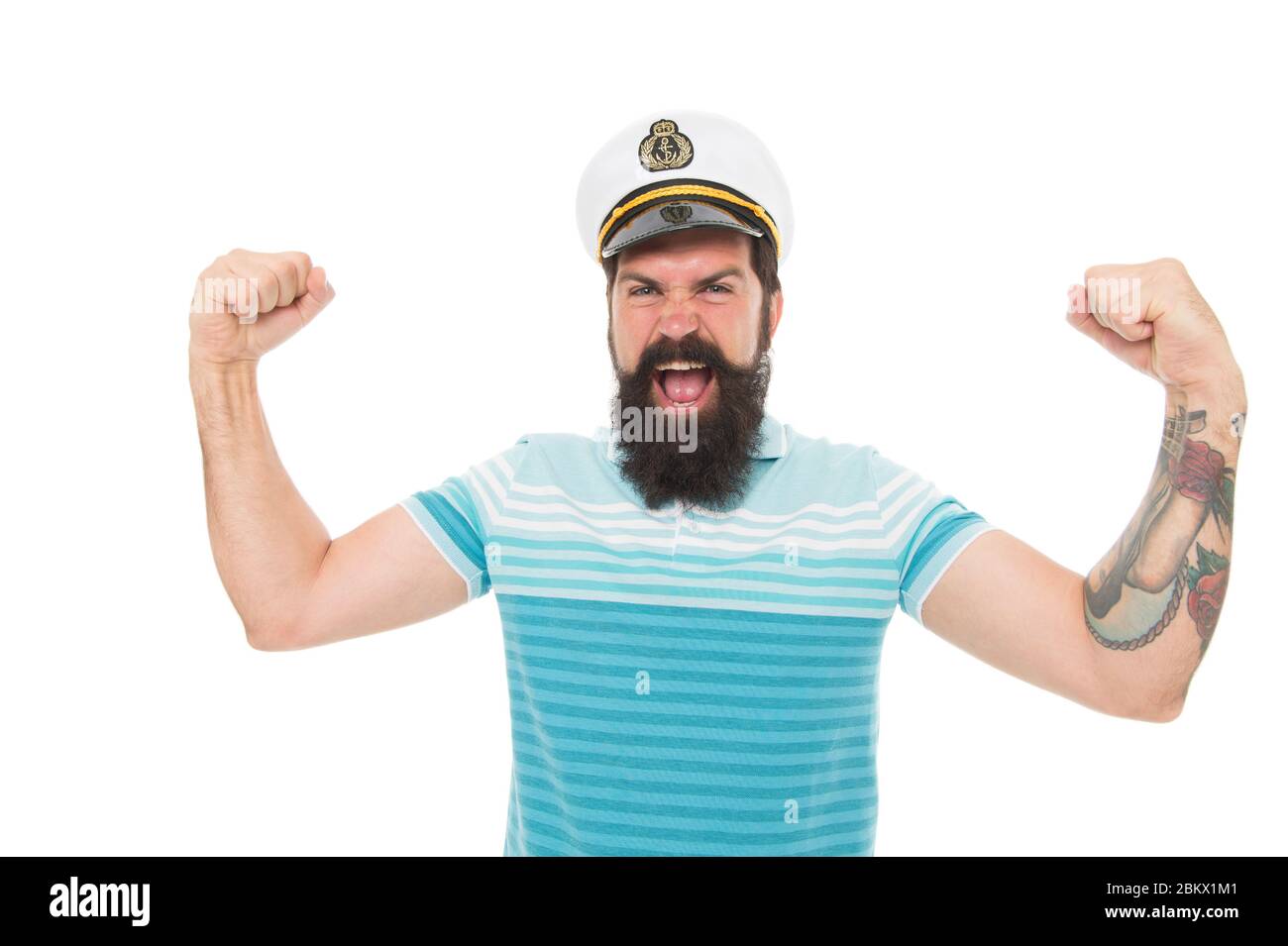 I am so powerful. male power and strength. seaman travel with adventure ...